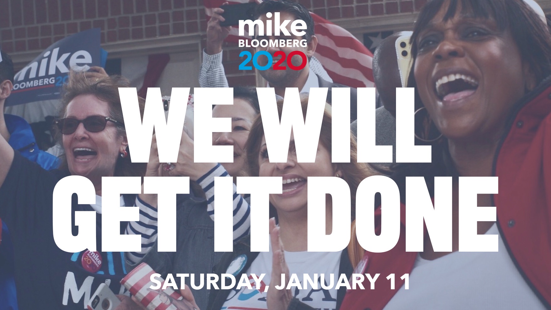 Bloomberg launches ‘Get it done’ slogan – politicaladvertising.co.uk