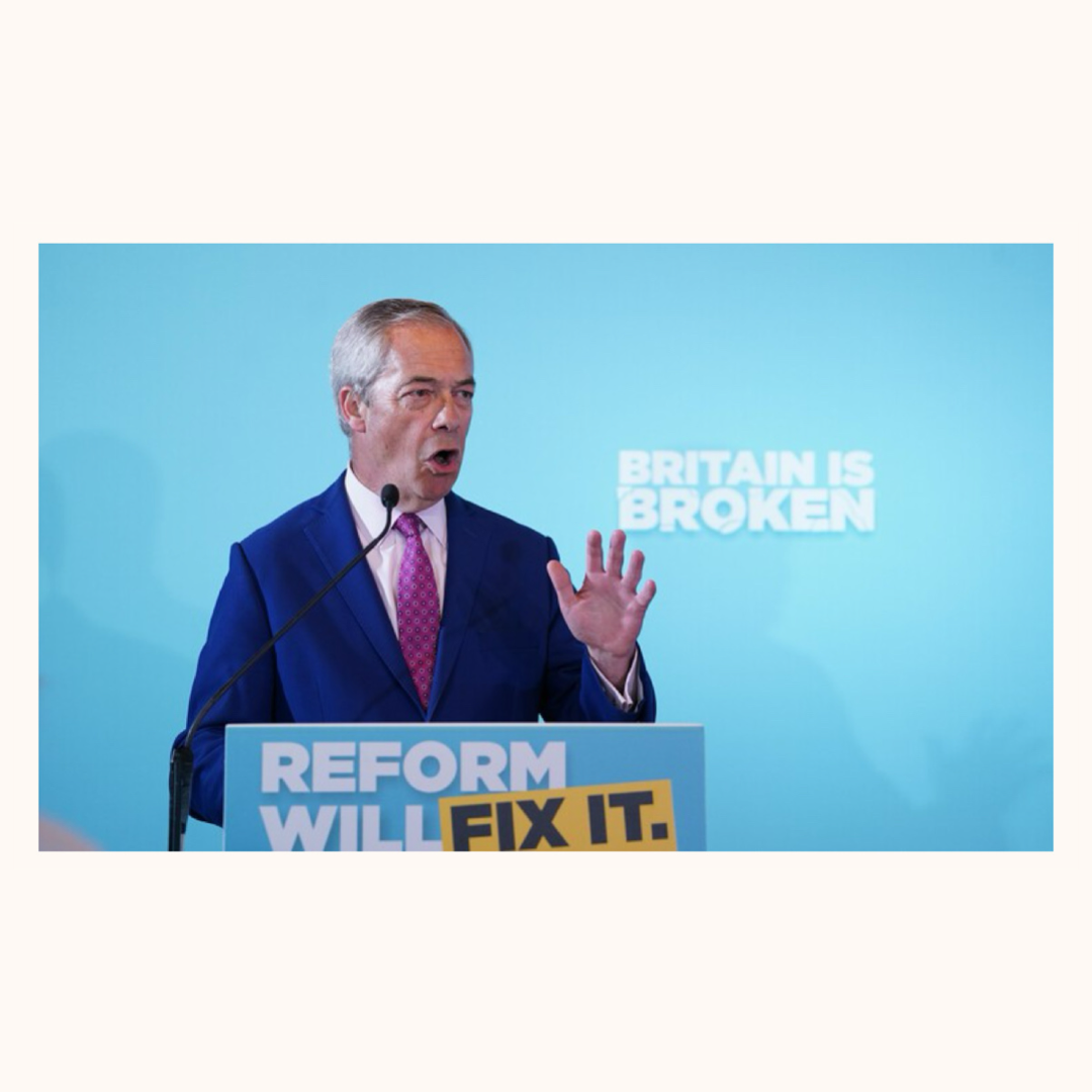 Reform UK election slogan is excellent – politicaladvertising.co.uk